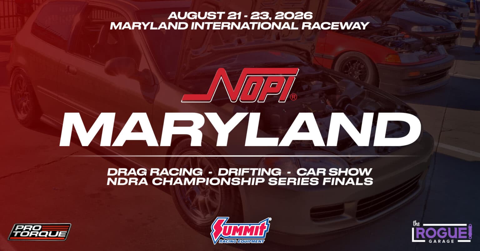 NOPI NDRA Drag Race at Maryland International Raceway 2026 - NOPI
